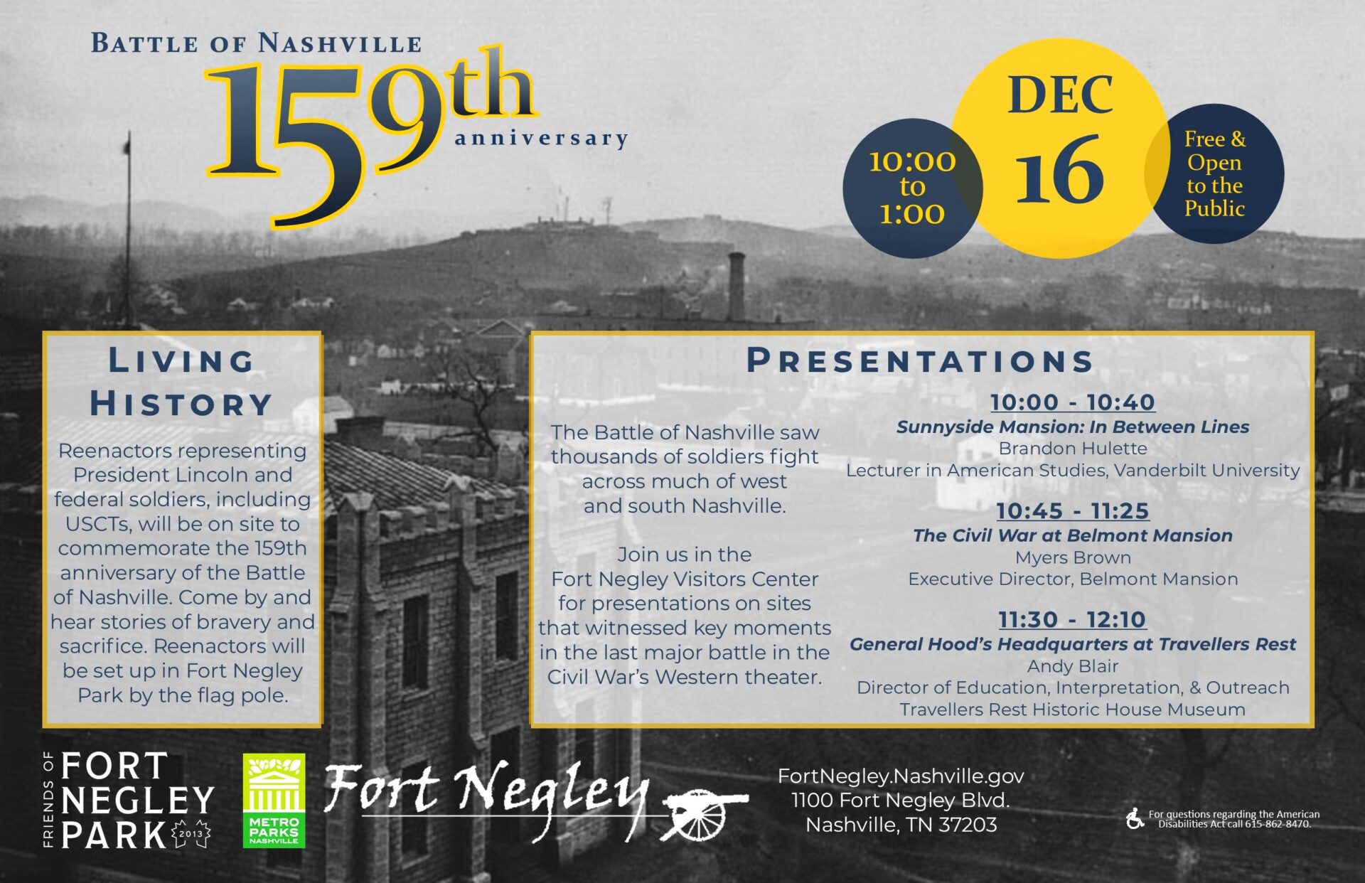 Events | The Battle of Nashville Trust